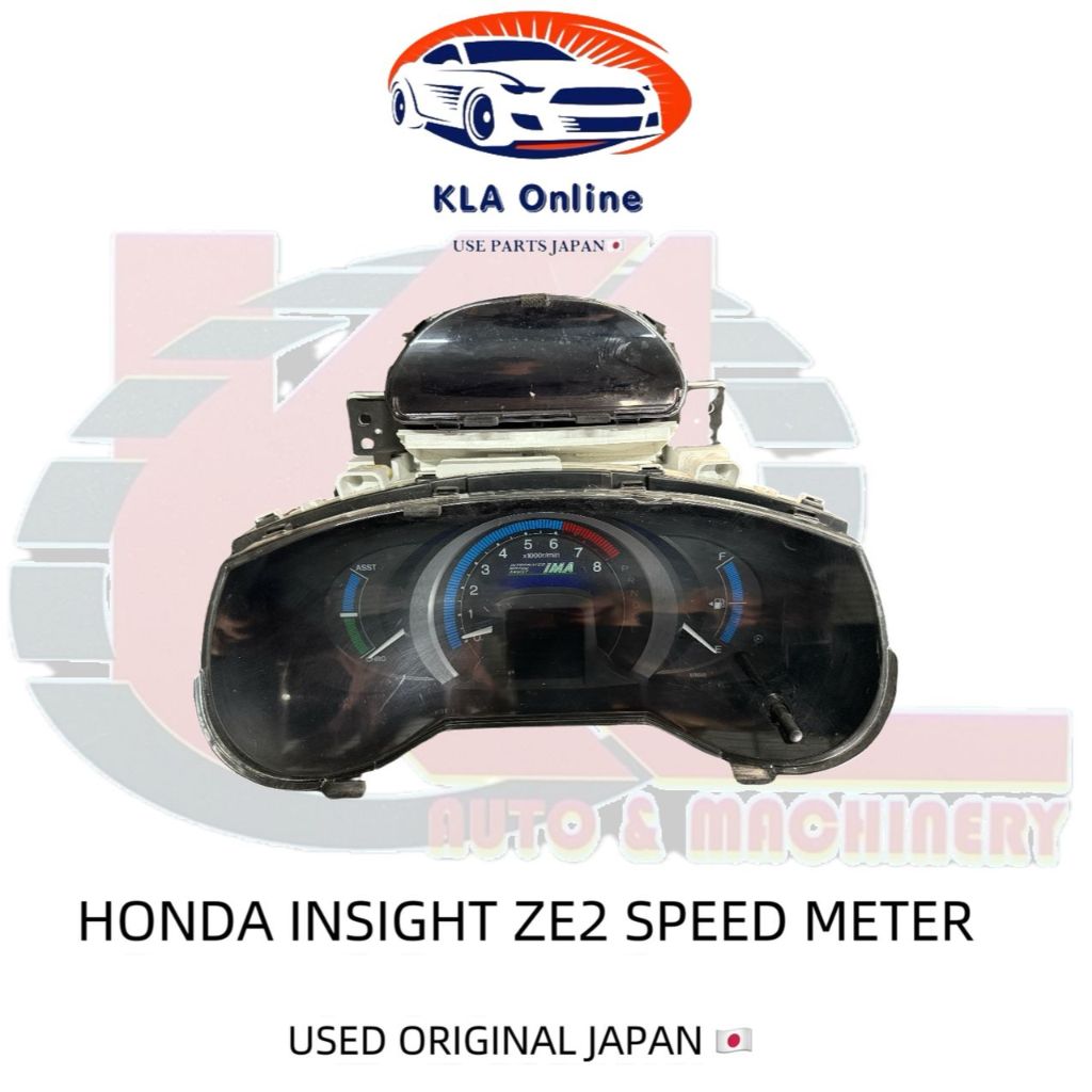 HONDA INSIGHT ZE2 SPEED METER/METER PANEL(USED ORIGINAL JAPAN) | Shopee ...