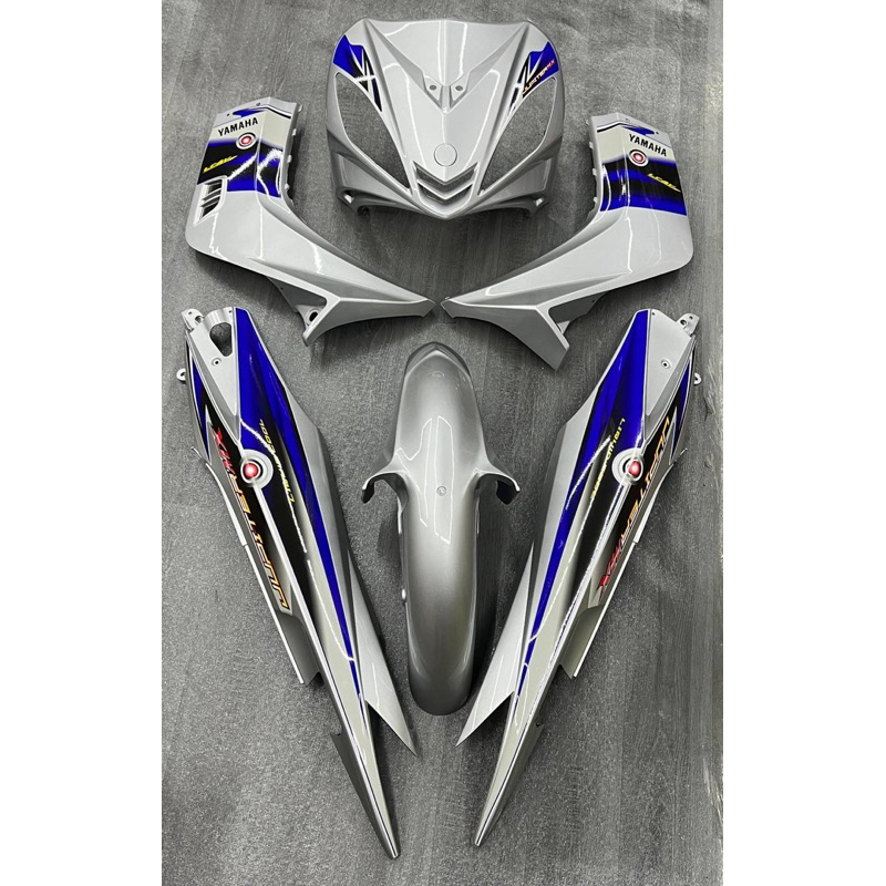 Cover Set Lc V1 Jupiter Mx Silver Drangon Ball /Rc Biru Rc Merah Lc135 ...