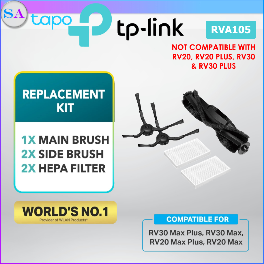 TP-Link Tapo RVA105 for Robot Vacuum [RV20 Max / RV20 Max Plus / RV30 ...