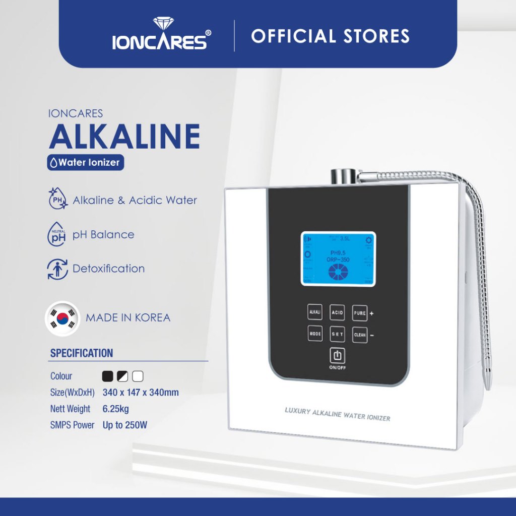 Ready Stock!! Ioncares Luxury Alkaline Water Ionizer 5000/7000/9000 ...