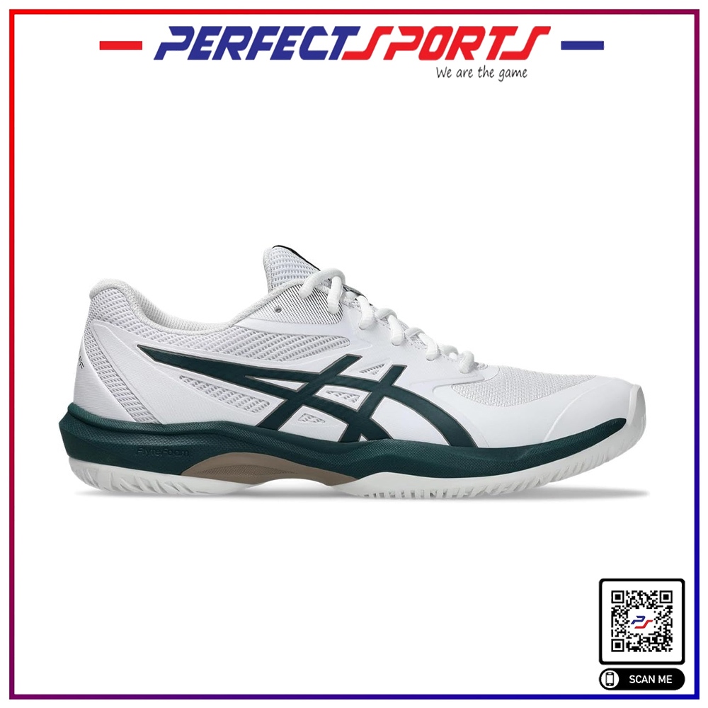 ASICS GAME FF Men's Indoor Shoes WHITE/SAXON GREEN | Shopee Malaysia