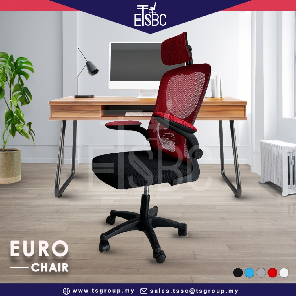 ETSBC Kerusi Pejabat EURO | Shopee Malaysia