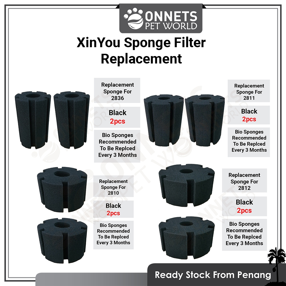 XinYou XY-2836 | XY-2810 | XY-2811 | XY-2812 Sponge Filter Replacement | Shopee Malaysia