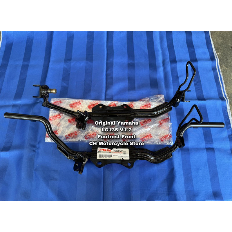 Original Yamaha LC135 5S Footrest Bar Front 4S 4Speed 5Speed V1 V2 V3 V4 V5 V6 V7 ES Pedal Step ...