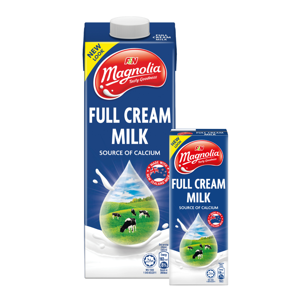 F&N Magnolia Full Cream Milk 1L Susu Penuh Krim | Shopee Malaysia