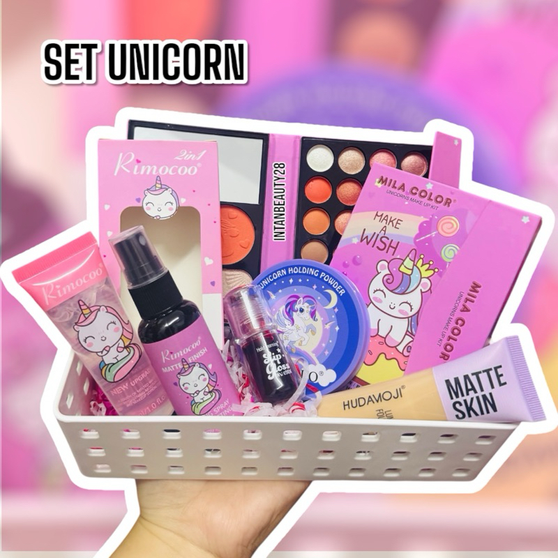SET MEKAP BAJET UNICORN CUTE | Shopee Malaysia