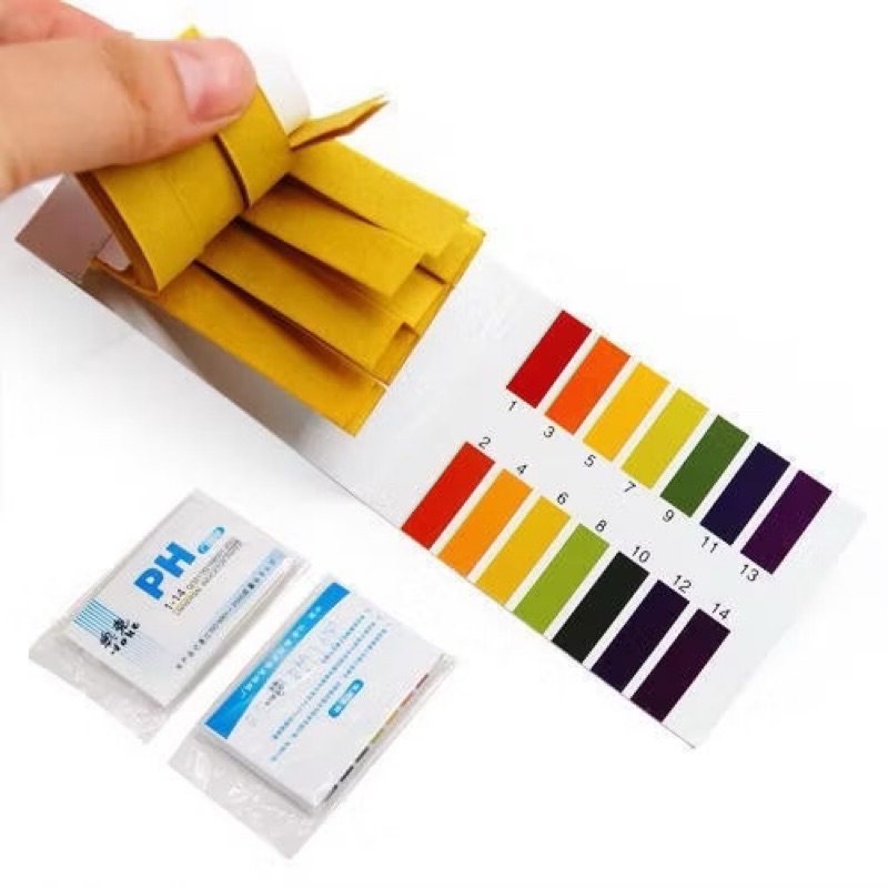 PH Paper (80pcs) one book PH Indicator Tester Strips Full Range pH ...