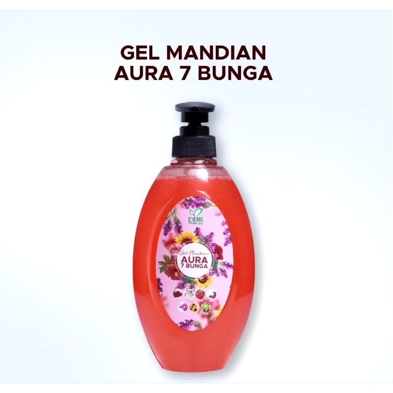dherbs Gel mandian aura tujuh bunga 500ml by aliff Syukri terlajak ...
