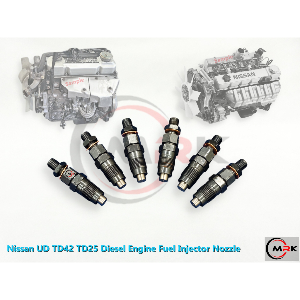 Truck Nissan UD TD42 TD25 Diesel Engine Fuel Injector Nozzle | Shopee ...