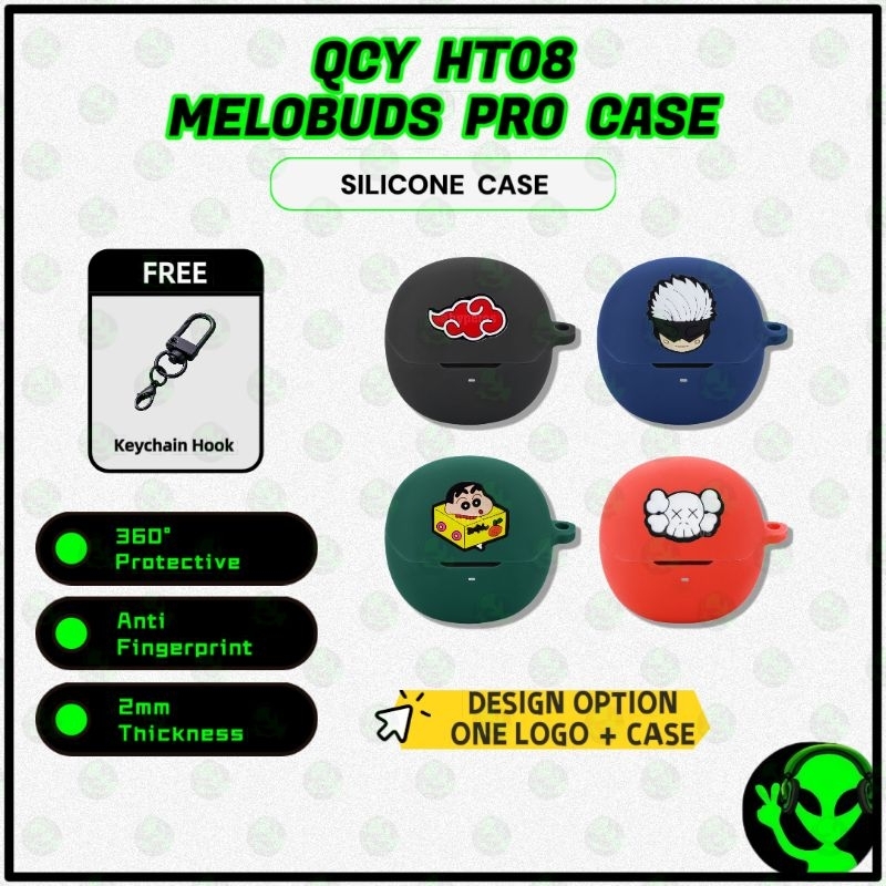 QCY HT08 MeloBuds Pro Case True Wireless Earbud Protective Shell Soft ...