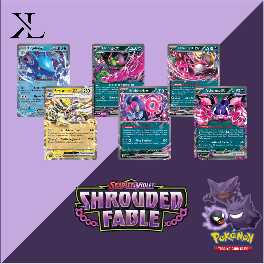Pokémon TCG: SV6.5 Shrouded Fable - EX (RR) | Shopee Malaysia