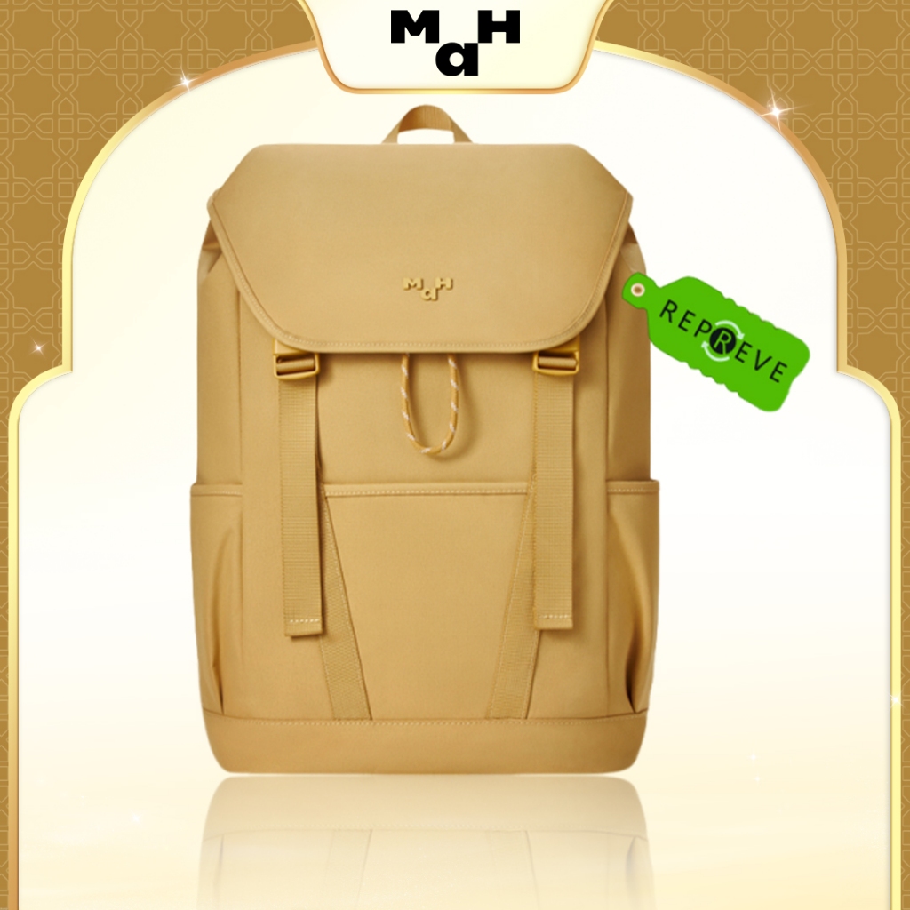 MAH Young Tour Beg Sandang Rattan Yellow Practical Backpack Portable ...