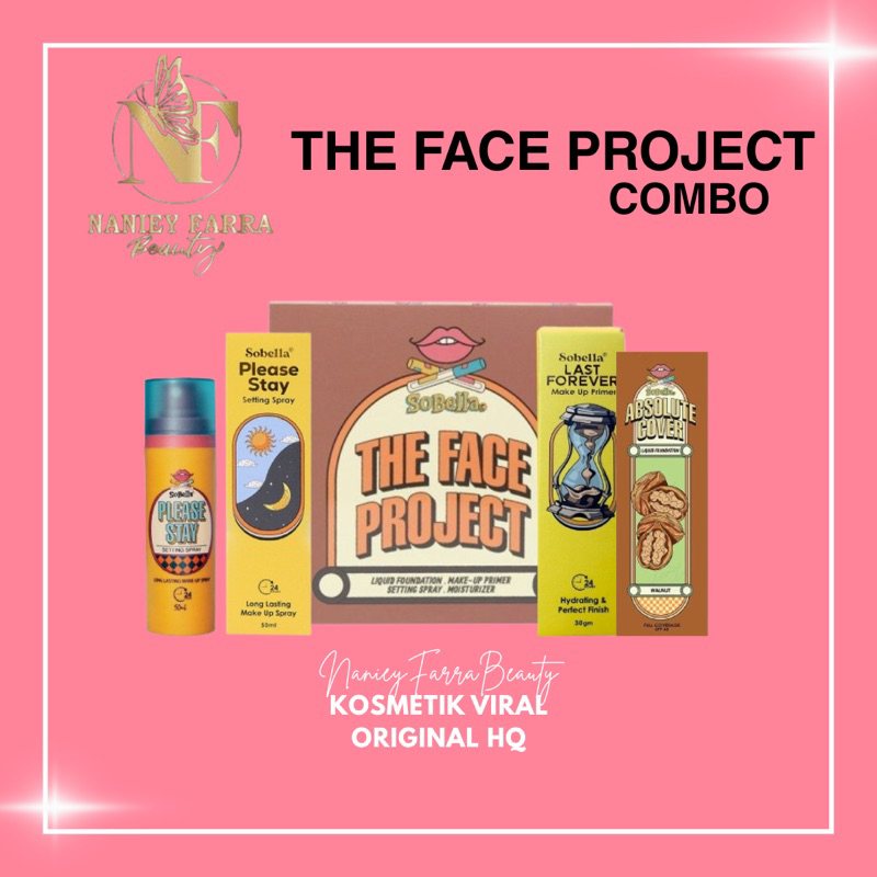 COMBO FOUNDATION SOBELLA FACE PROJECT | Shopee Malaysia