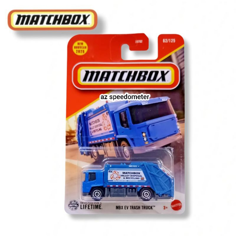 ( MATCHBOX ) MBX EV TRASH TRUCK 🔥 | Shopee Malaysia
