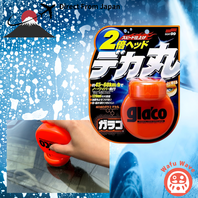 SOFT99 Glaco Windshield Coating 120ml – Car Glass Rain Repellent Water ...