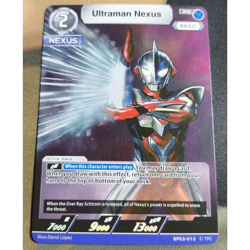 ULTRAMAN CARD GAME UCG BP03-013 Ultraman Nexus RR | Shopee Malaysia