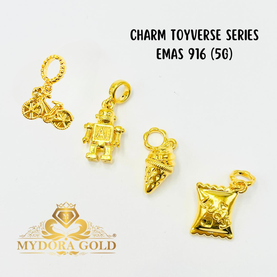 MYDORA Charm Toyverse Series (5G) l EMAS 916/22K | Shopee Malaysia