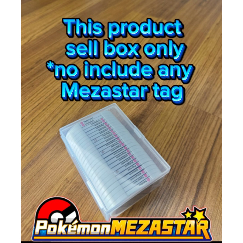 (Mezastar Exclusive) Pokemon Mezastar Can Put 23pcs Mezastar Tag ...