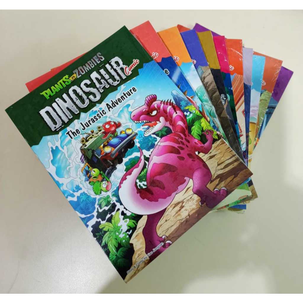 PLANTS VS ZOMBIES 2 : DINOSAUR COMIC (ENGLISH COMIC)BY UNITED ...