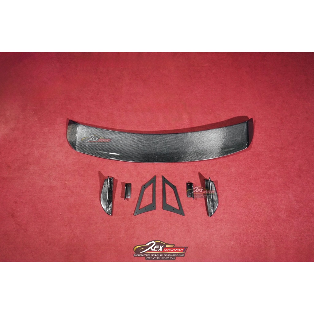 Toyota Supra A90 Rear Spoiler GT Voltex Real Carbon Fiber | Shopee Malaysia