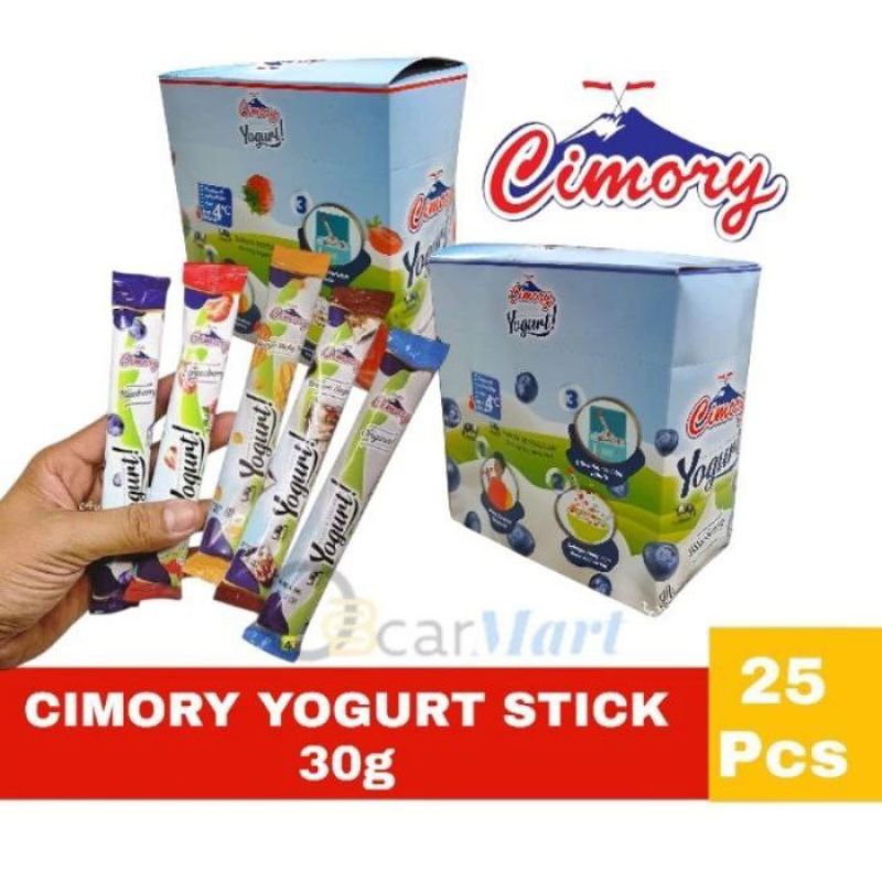 cimory stick yogurt rasa buah-buahan 1 box 25pcs @30g | Shopee Malaysia