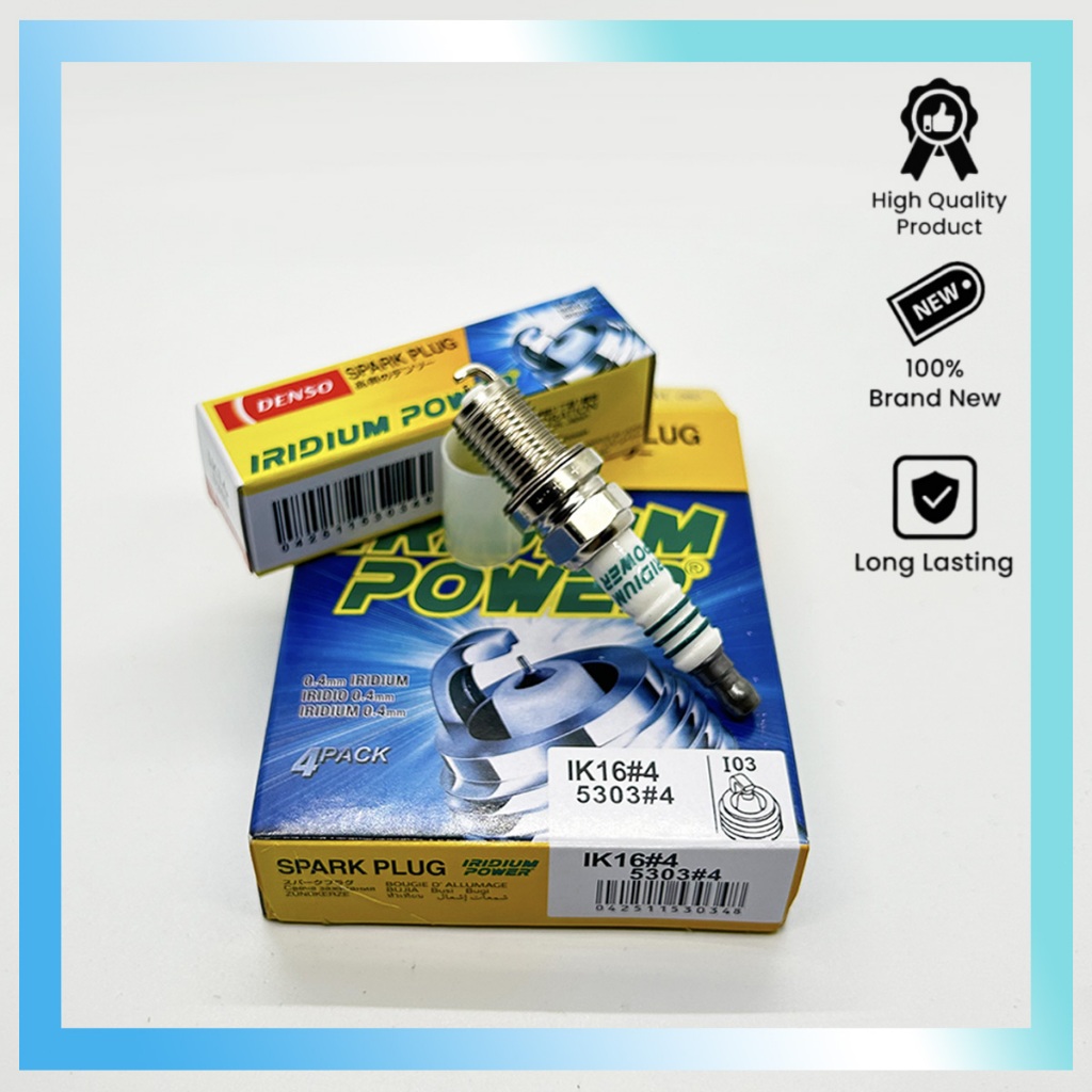 【IK16#5303】 spark plug Proton Wira Satria Putra Toyota STORIA 1.0 ...