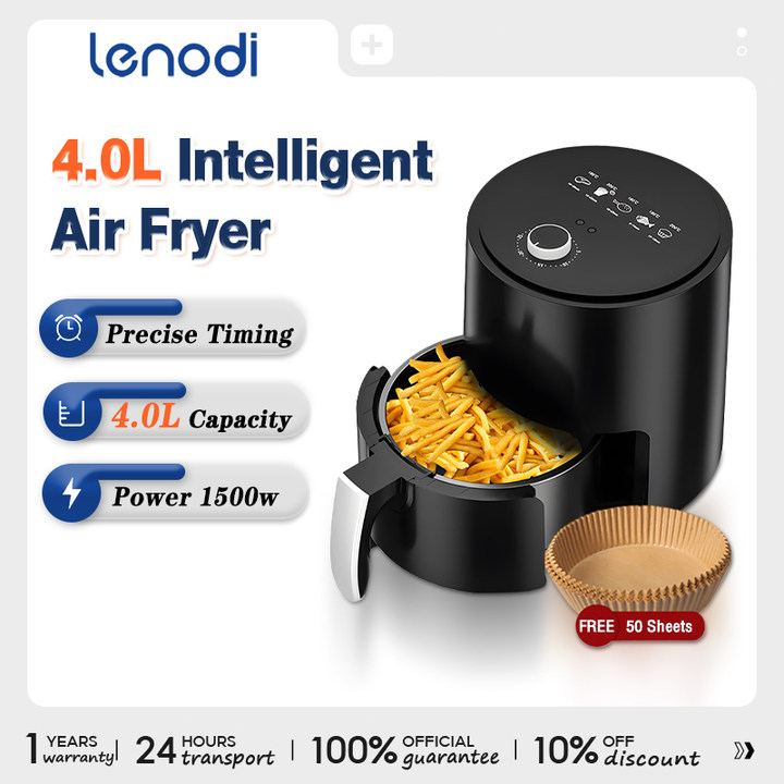Air fryer Household Smokeless Toaster Timer Oil Free Roaster Breakfast ...