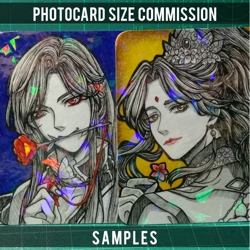 Photocard Size Commission (6x8cm) | Original Drawing | Traditional ...