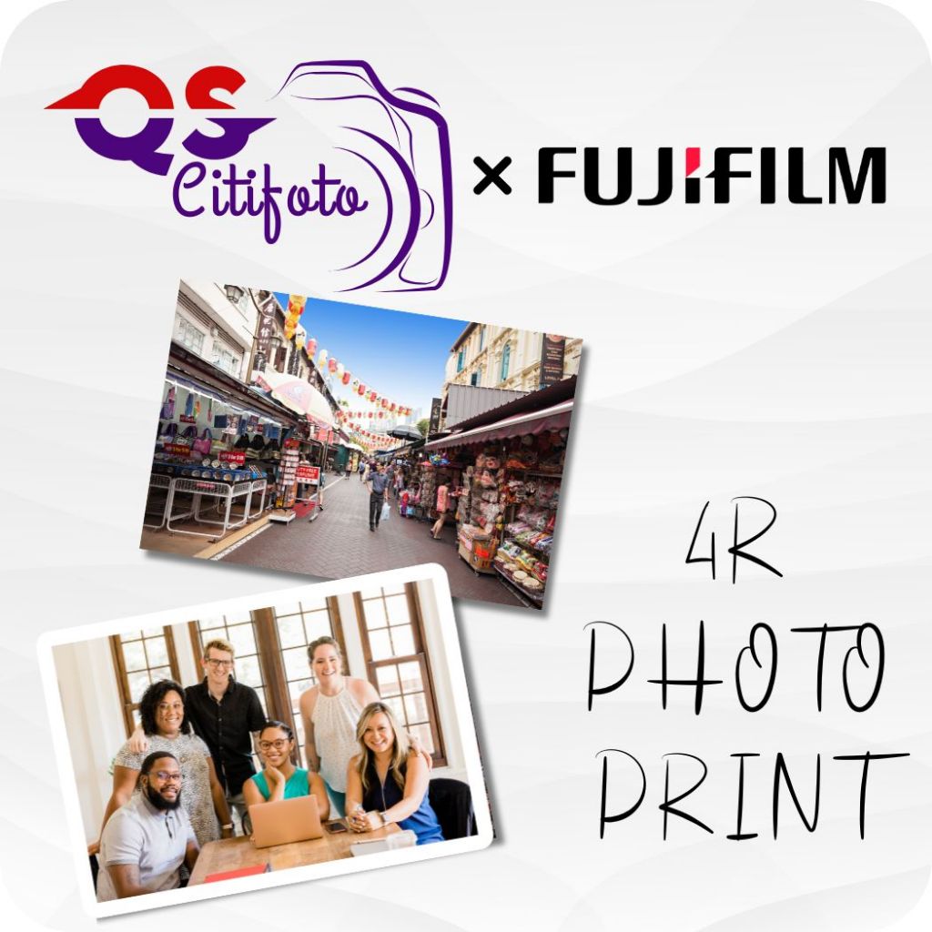 [MINIMUM PURCHASE 10PCS] FUJIFILM 4R PHOTO 4x6 INCH PHOTO PRINTS ...