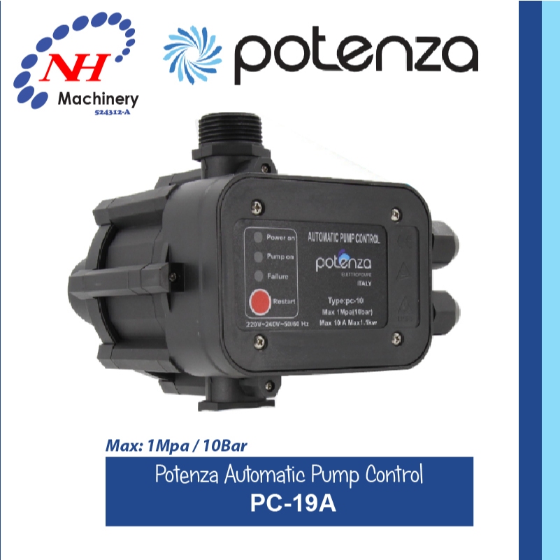 POTENZA PC-19A - AUTOMATIC PUMP CONTROL | Shopee Malaysia