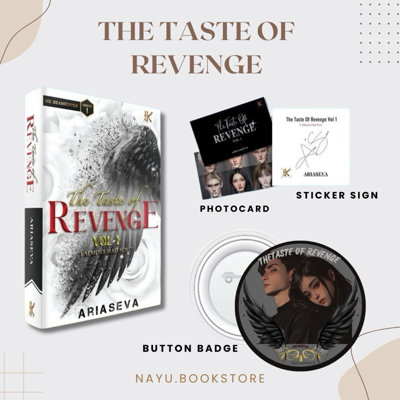 PREORDER THE TASTE OF REVENGE : ARIASEVA | Shopee Malaysia