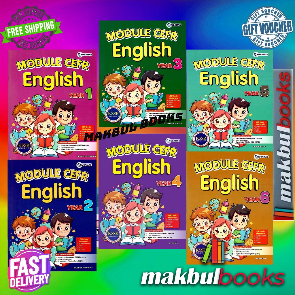 NUSAMAS: MODULE CEFR ENGLISH YEAR 1,2,3,4 AND 5 & 6 KSSR SEMAKAN ...