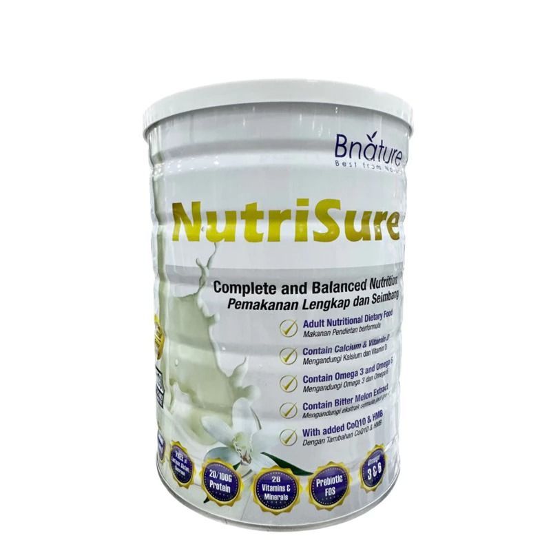 BNATURE NUTRISURE 850G | Meal Replacement | Complete & Balanced ...