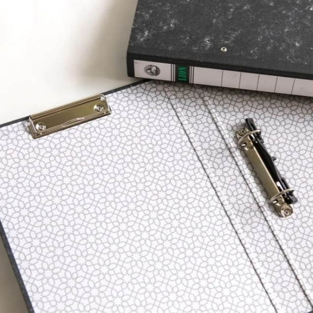 [24 units] Lion File 25mm F4 Ring File with Metal Clip (24 units per ...