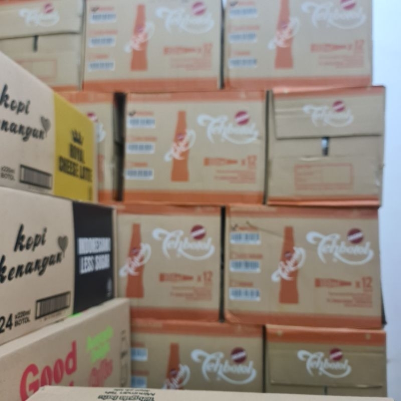 Teh botol Sosro Original kemasan botol 450ml/350ml/200ml/isi karton ...