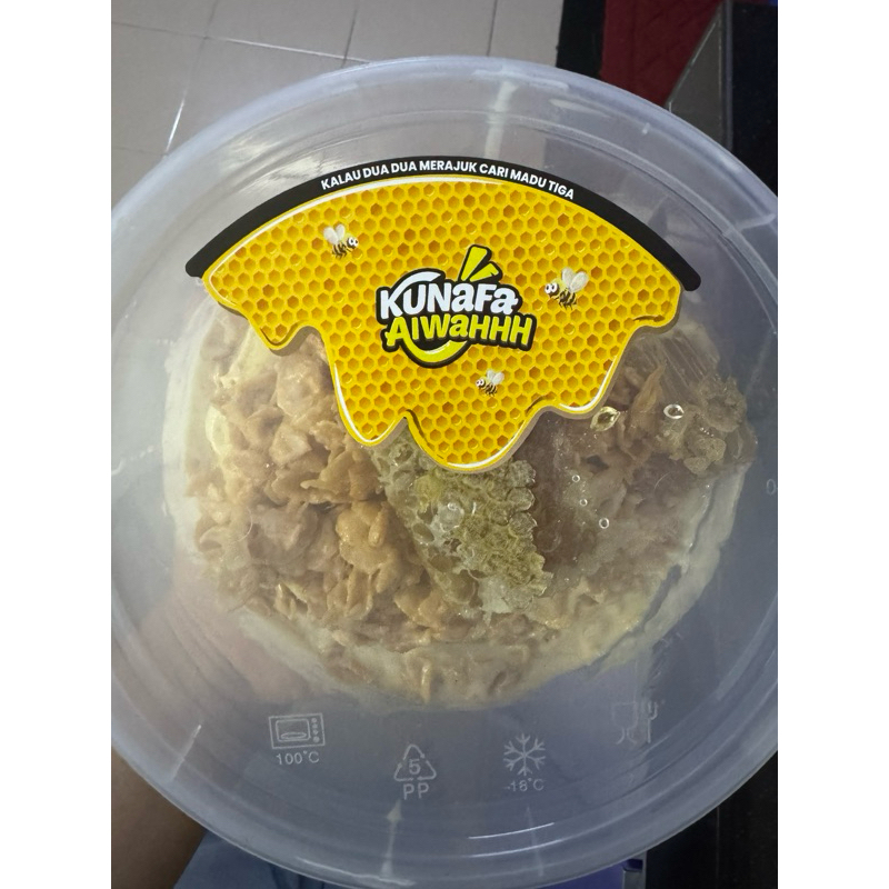 original kunafa ojen aiwah (frozen) harga utk 2 bekas termasuk kos ...