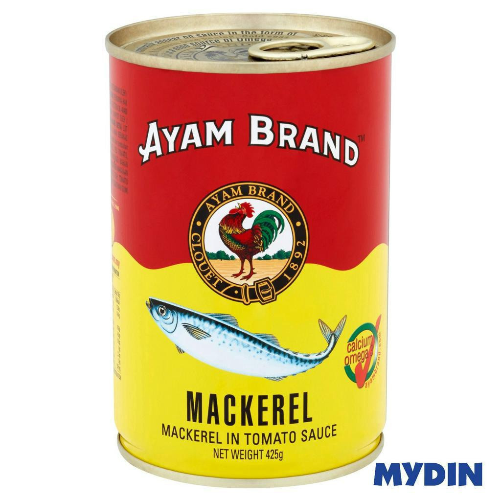 Ayam Brand Mackerel in Tomato Sauce (425g) | Shopee Malaysia
