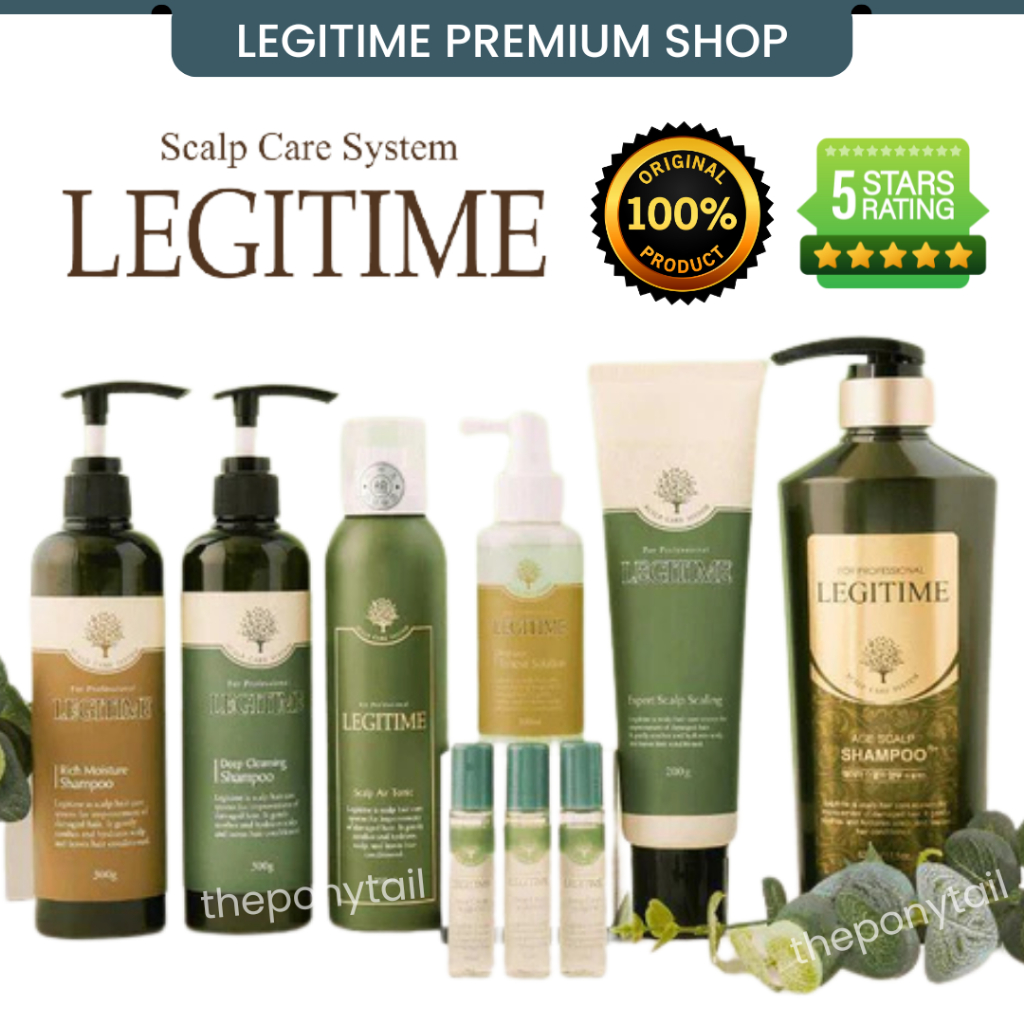 Legitime Shampoo Deep Cleansing Shampoo Age Scalp Shampoo Rich Moisture ...