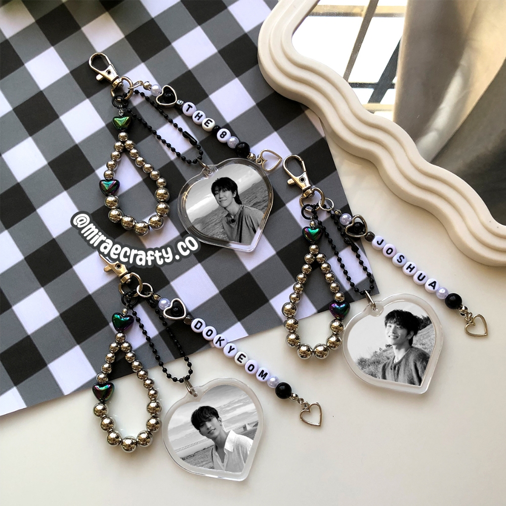 Seventeen Aesthetics Photo Keychain | SVT CARAT by Miraecrafty.co ...