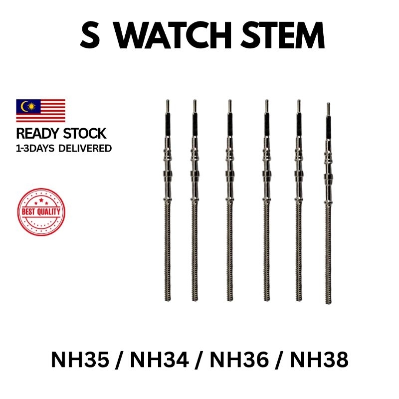 (Local Ready Stock) Original S Watch Stem NH34 NH35 NH36 NH38 | Shopee ...