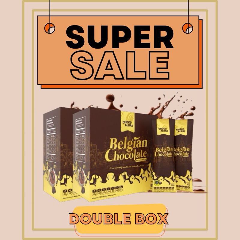 [Ship 24H] COMBO 2 BOX BELGIAN CHOCOLATE DRINK | Shopee Malaysia