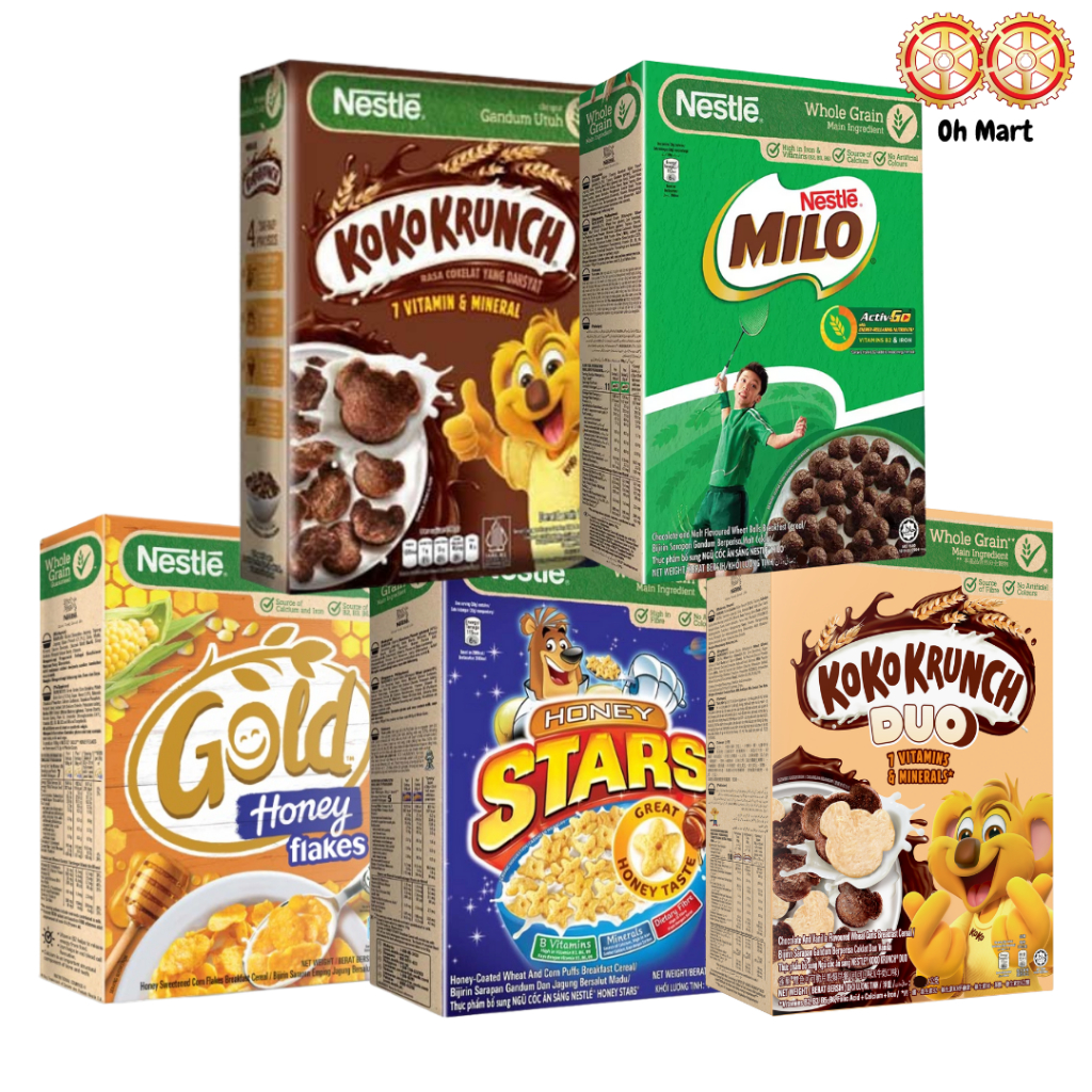 Nestle Breakfast Cereal Koko Krunch / Honey Star / Milo/ Honey Flakes ...
