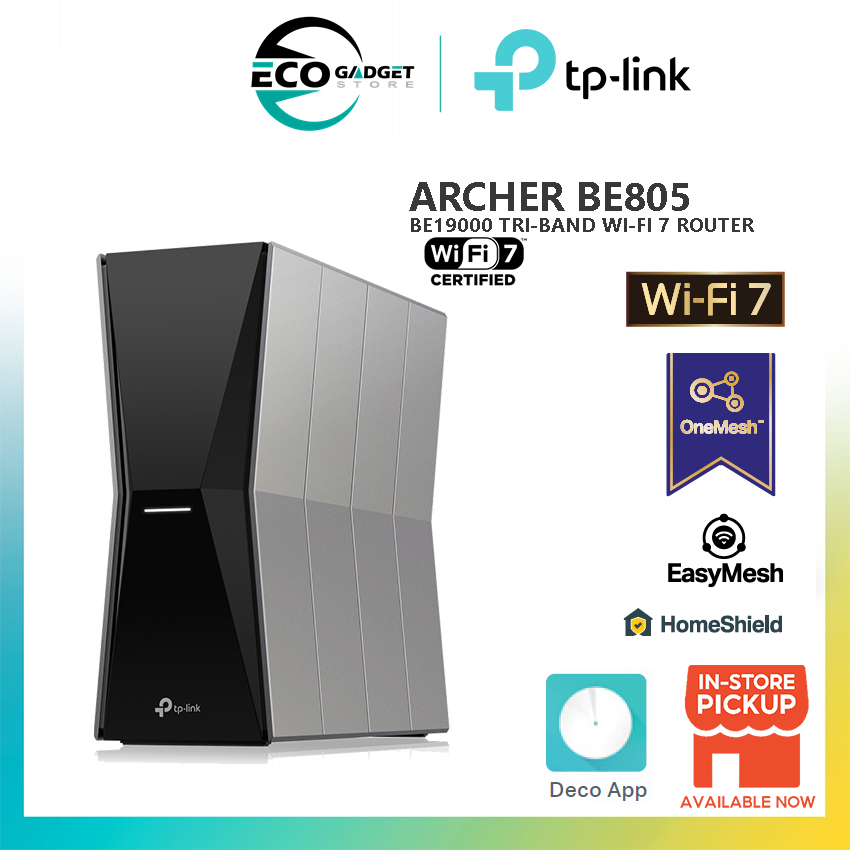 TP-Link Archer BE805 | BE19000 Tri-Band Wi-Fi 7 Router | Shopee Malaysia