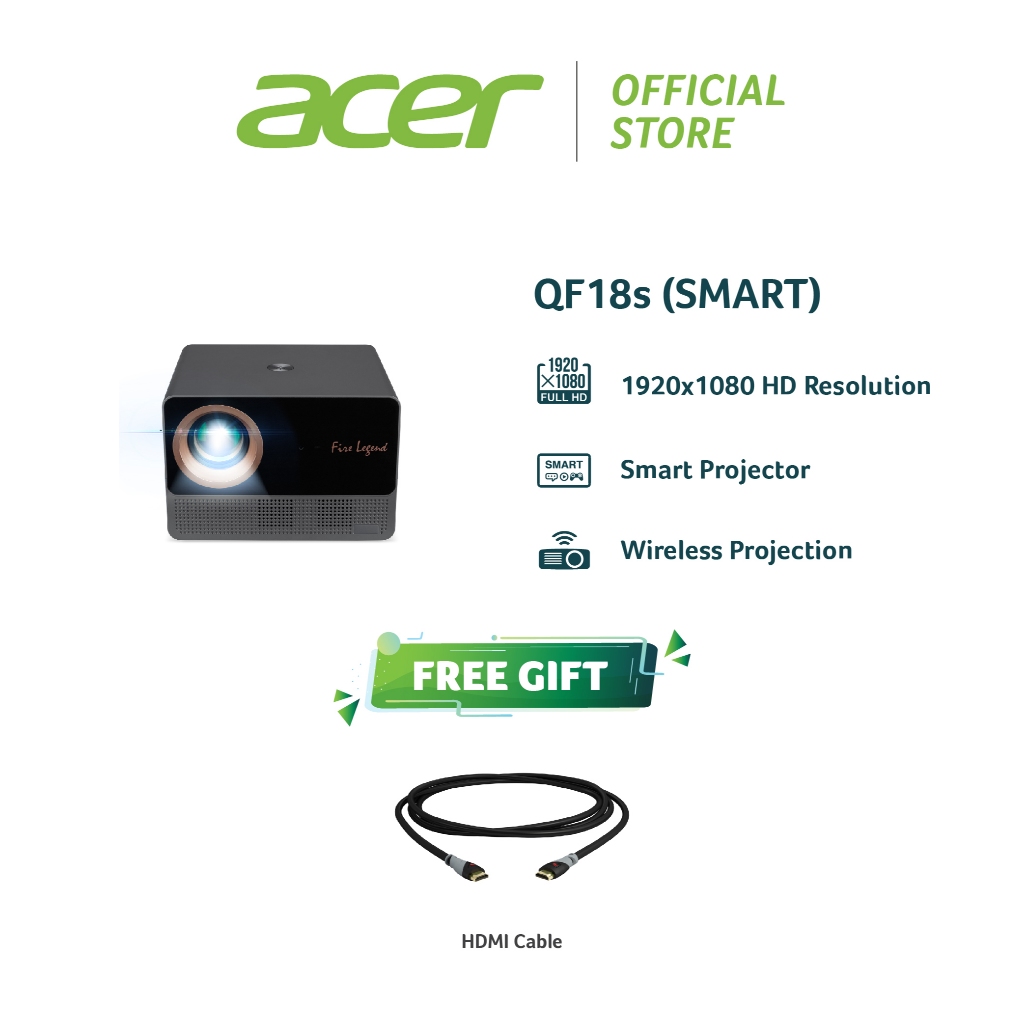 Acer Aopen Projector- Fire Legend QF18s | Shopee Malaysia