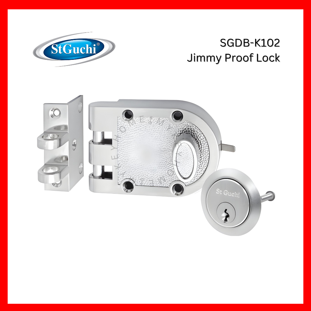 St Guchi SGDB-K102 Jimmy Proof Lock | Shopee Malaysia