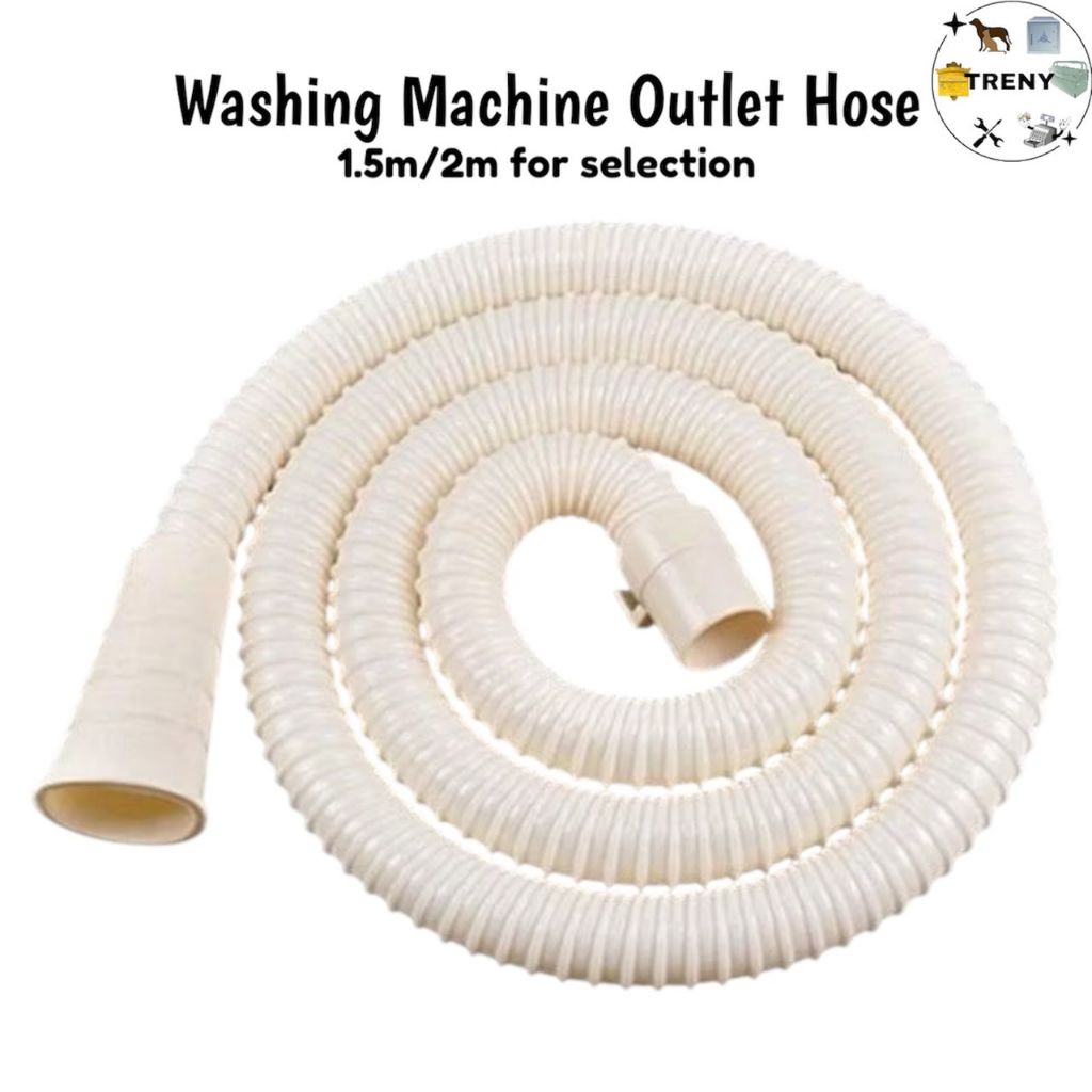 Universal Washing Machine Outlet Hose Drain Hose 1.5m 2m Paip Mesin ...