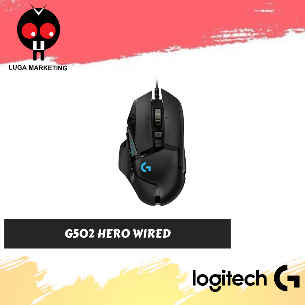 Logitech G502 G502X G502 X HERO 25K High Performance Gaming Mouse Wired ...
