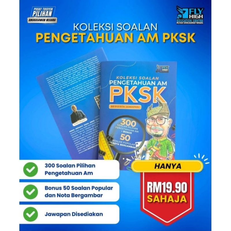 Koleksi Soalan Pengetahuan Am PKSK Berserta Jawapan | Shopee Malaysia