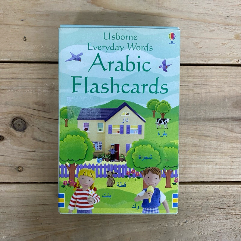 Usborne Everyday Words: Arabic Flashcards (Preloved) | Shopee Malaysia