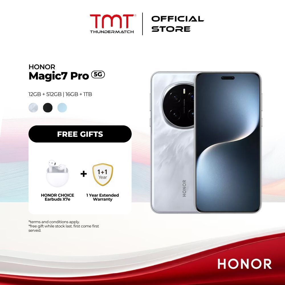 HONOR Magic7 Pro 5G Telefon Pintar ( 12GB RAM + 512GB ROM)(16GB RAM + 1TB ROM) | Shopee Malaysia